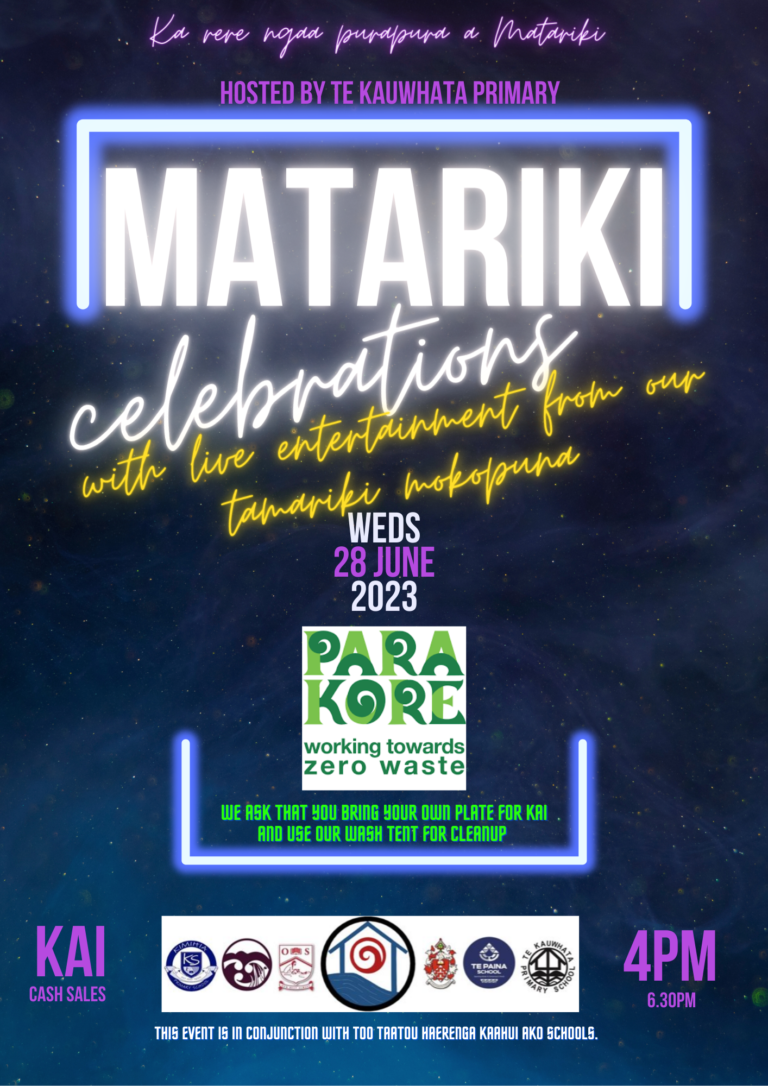 Matariki Celebrations - Te Kauwhata College